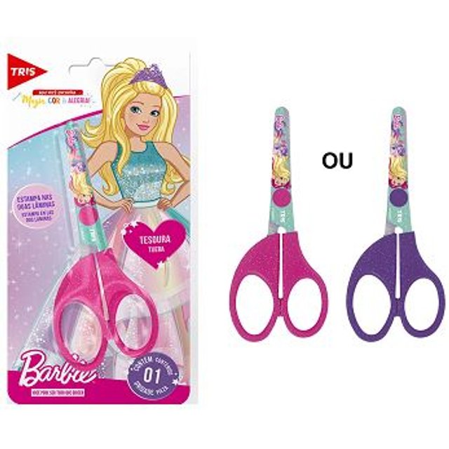 TESOURA TRIS BARBIE | Atacadão Mec TESOURA TRIS BARBIE | Atacadão Mec