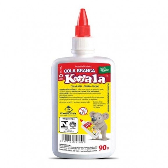 COLA BRANCA KOALA 90G | Atacadão Mec