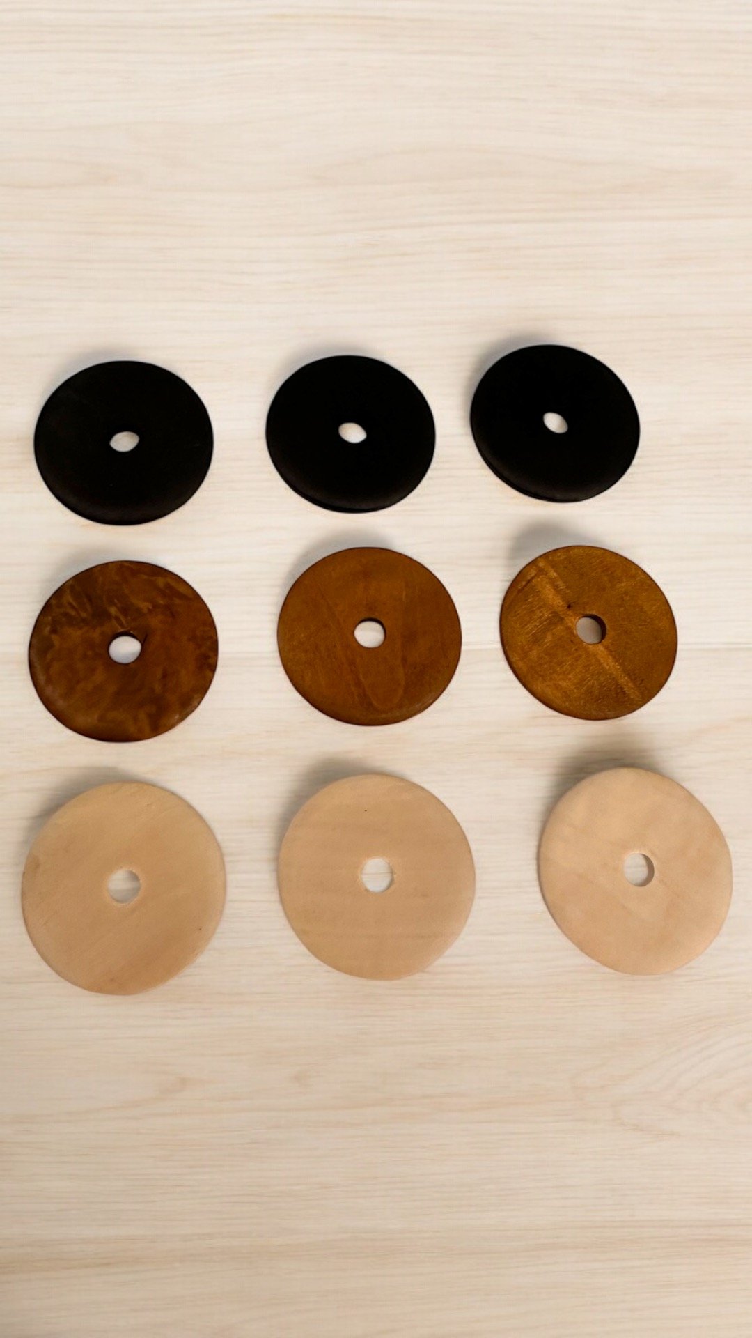 Madeira Rodela M (3cm) - 6 unidades | Kim