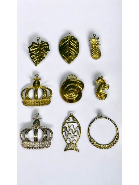 Pingente Metal Variados 40 % Off - 1 unidade | Kim
