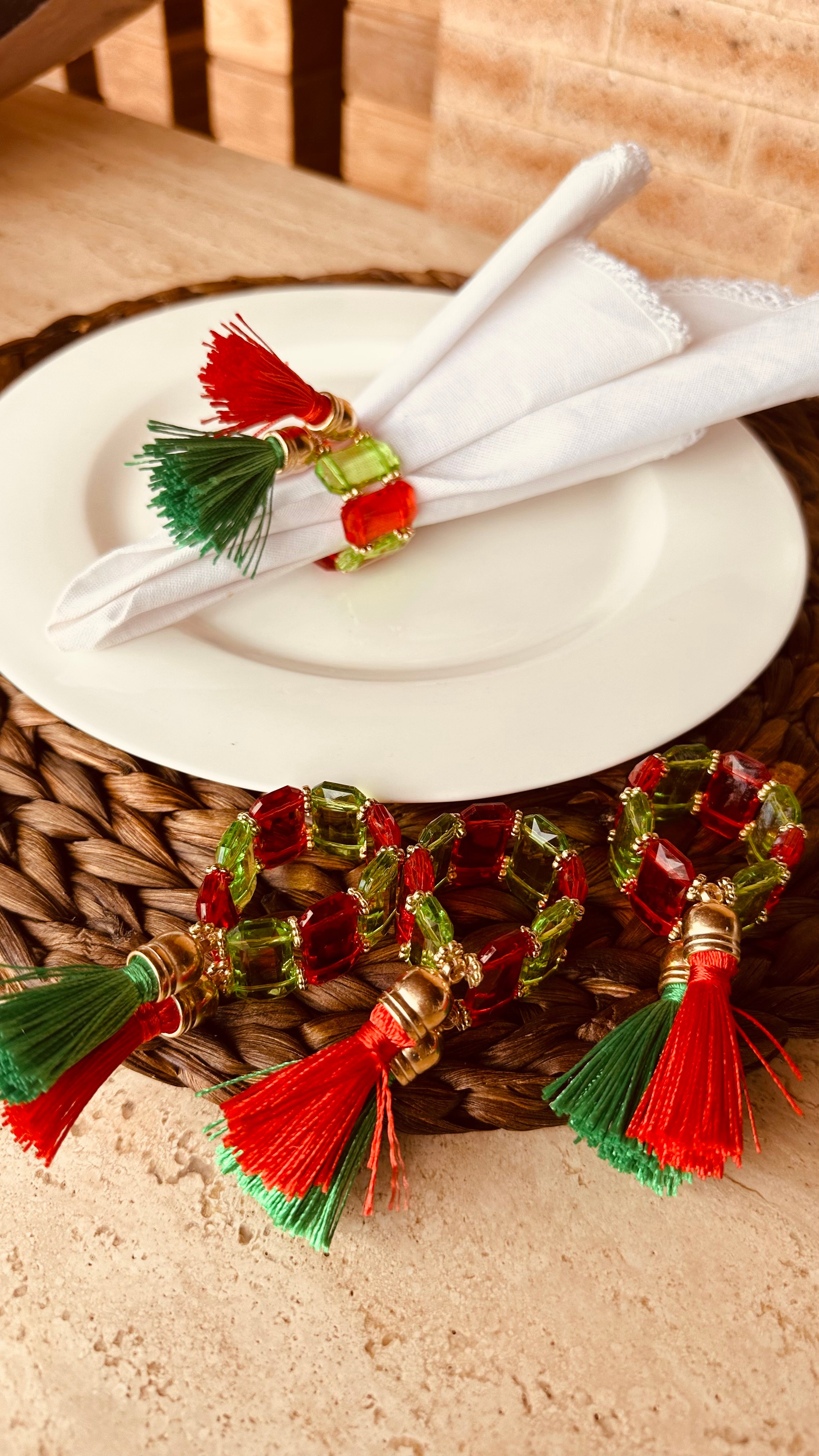 Porta Guardanapo Natal Liss - 1 unidade | Kim