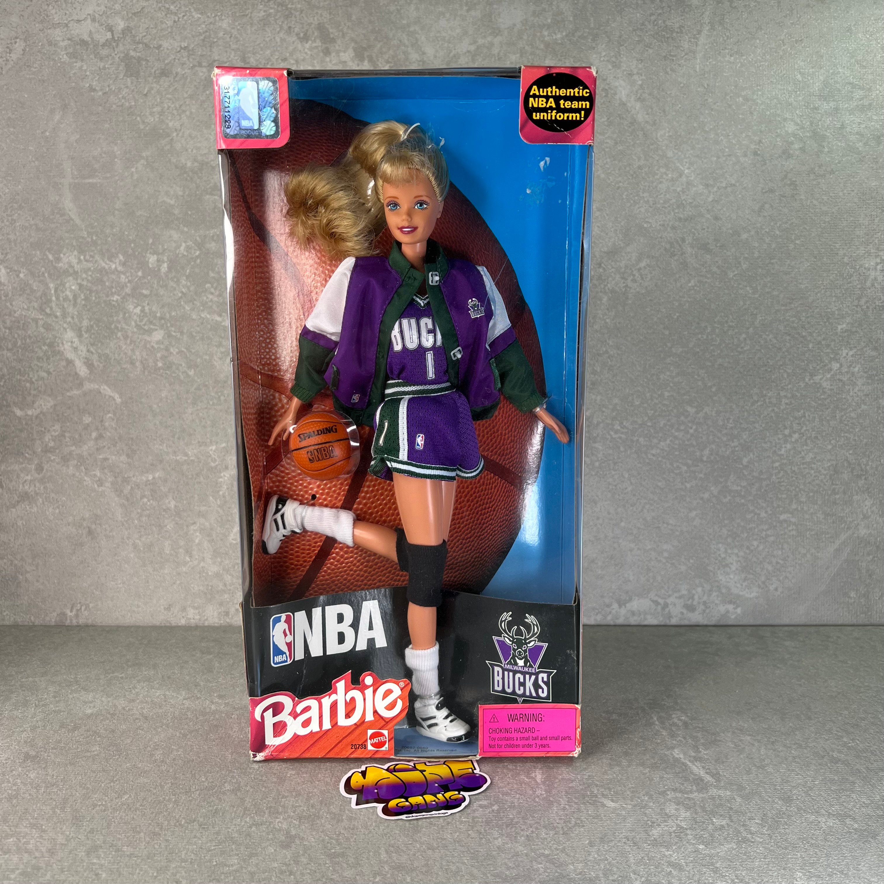 Vintage Barbie Nba Milwaukee Bucks 1998 | Dope Gang Vintage