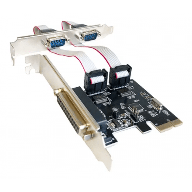 Placa PCI Express Com 2 Serial e 1 Paralela DEX, DP-03 | i9 Tec Informatica