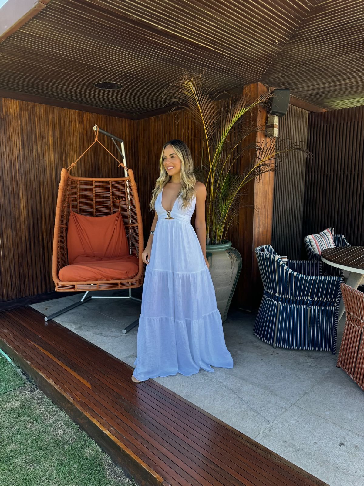 Vestido Alexandra - Off | Wish Brand