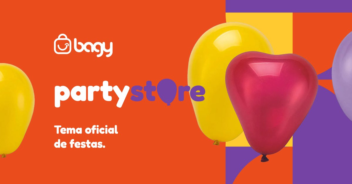 Party Store | A loja de demonstração do tema Party Store