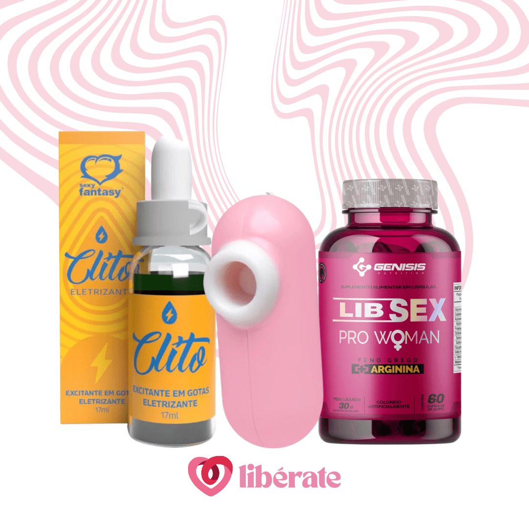 KIT LIBIDO + CURSO: Fogo Secreto | Libérate: Liberte o prazer Feminino