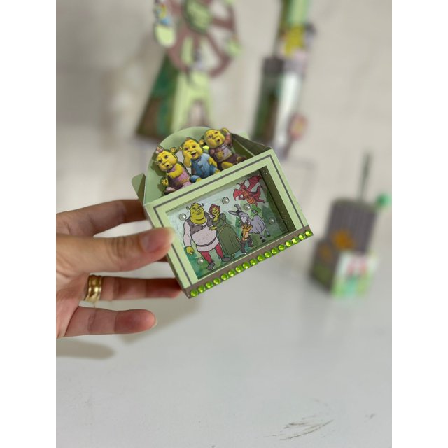 Kit Personalizados Shrek - 24 peças | Papel Criativo Personalizações