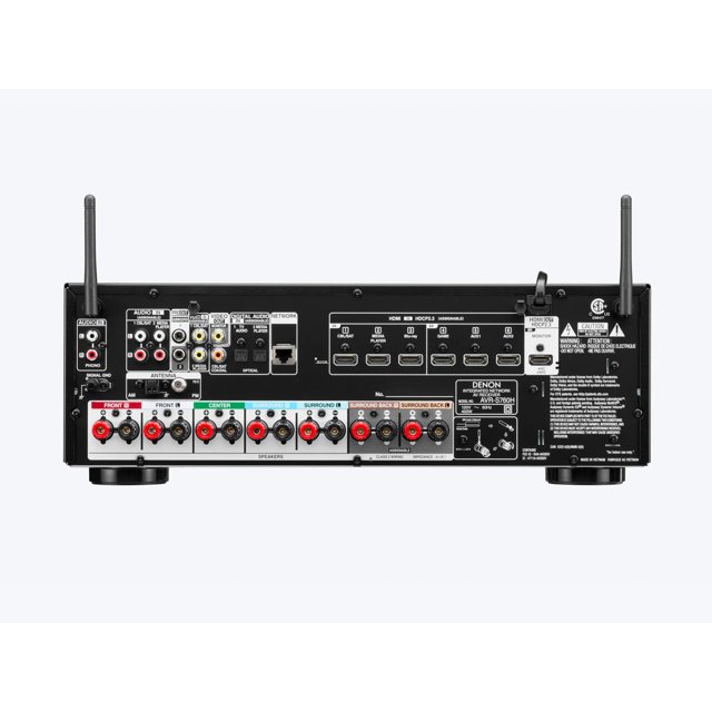 Receiver Av 72 Canais Denon Avr S760h 75w Por Canal Dolby Atmos