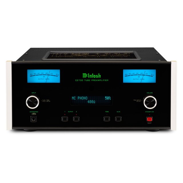 Pre-amplificador McIntosh C2700 - Pre-Amp Valvulado com DAC Interno ...
