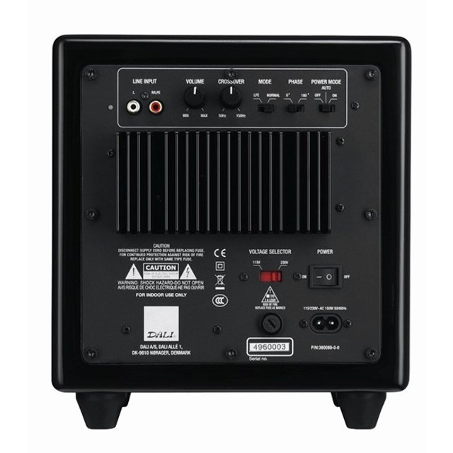 Subwoofer Ativo DALI Fazon SUB - Woofer 6,5" - 150W - Gabinete Fechado ...