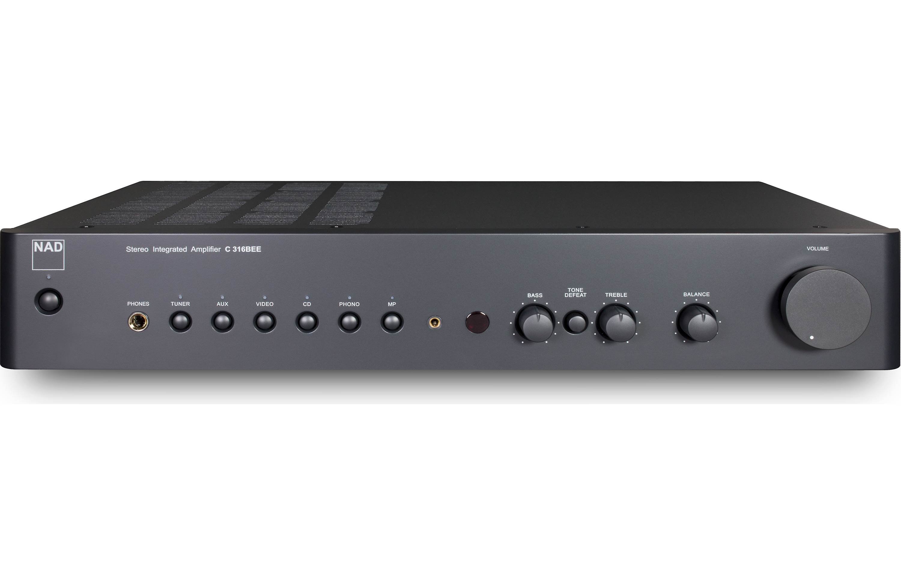 Amplificador Integrado NAD C316 Bee V2 - 2x 40W @ 8Ω | AudioTAG