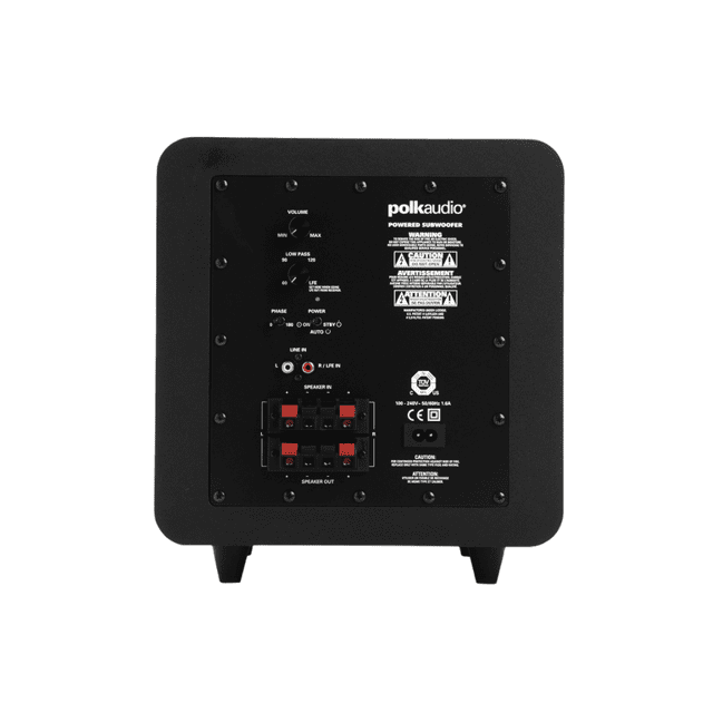 Subwoofer Ativo POLK Audio PSW111 - 8" - 150W | AudioTAG