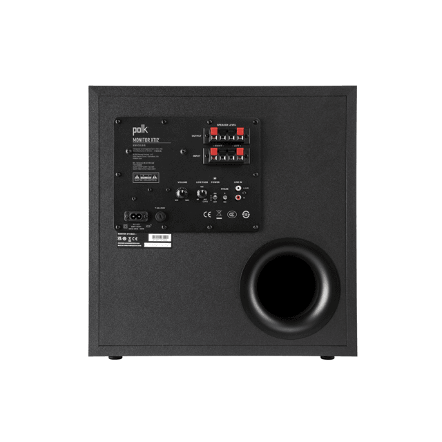 Subwoofer Ativo POLK Audio MXT12 - 12" - 50W | AudioTAG