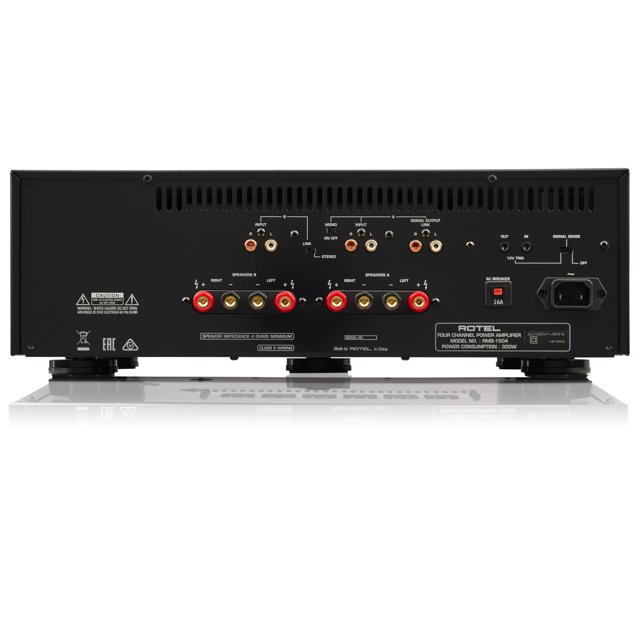 Amplificador Multicanal Rotel RMB-1504 - 4x 70W @ 8Ω | AudioTAG