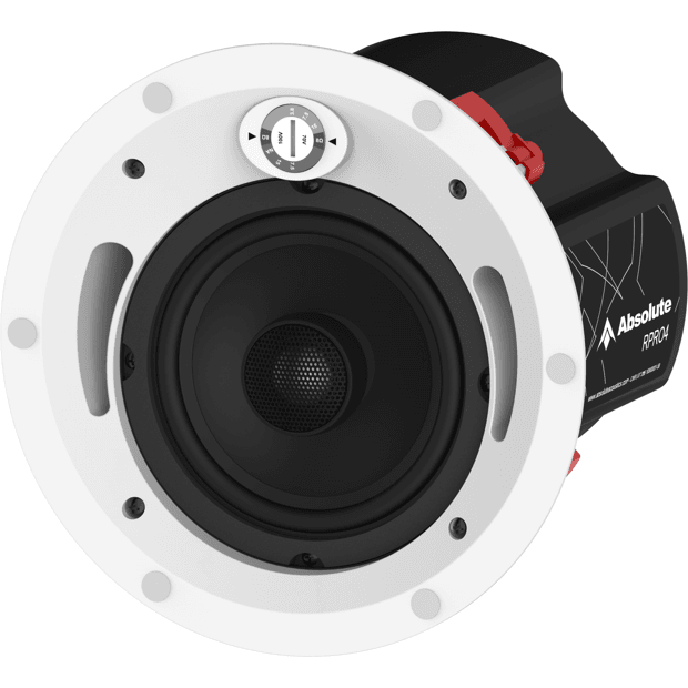 Caixa Acústica de Embutir In-Ceiling Absolute Acoustics RPRO4T - Woofer ...