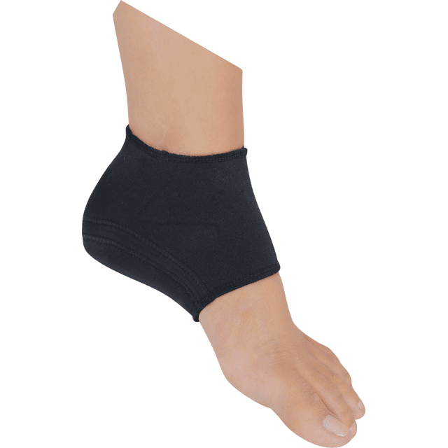 Calcanheira Compressiva Ortho Pauher Support Preto | Soromed Hospitalar