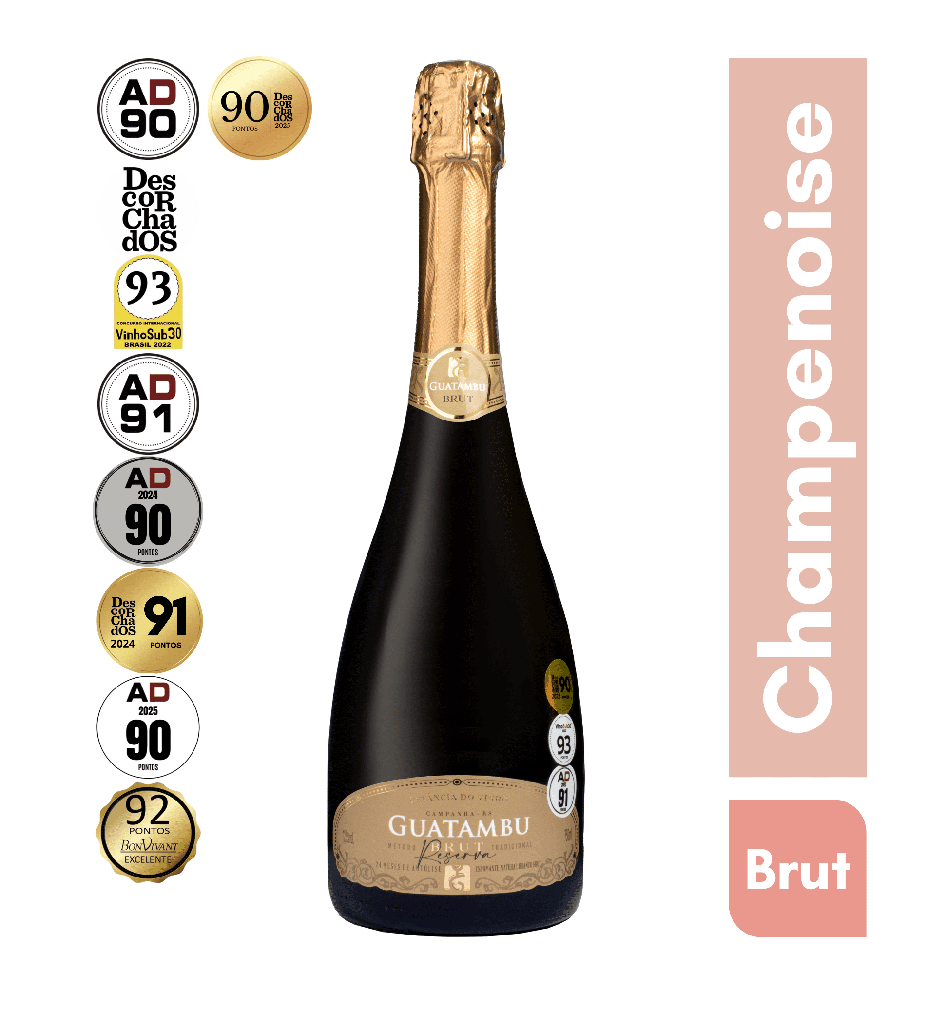 Guatambu Brut Reserva 24 Meses | Vinícola Guatambu
