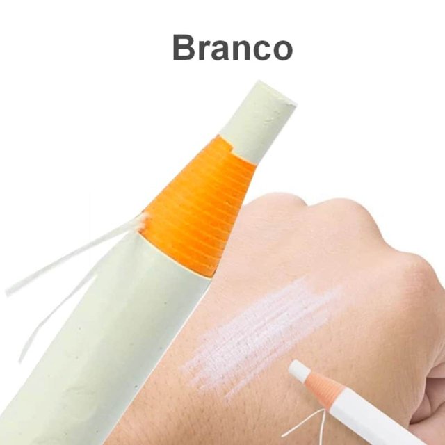 Lapis Dermatografico Branco Cosmetic Art Nails Club