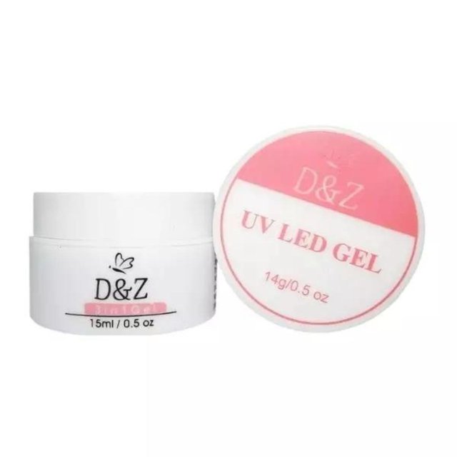 GEL UV LED 3 EM 1 PINK 3 15ML - D&Z | NAILS CLUB