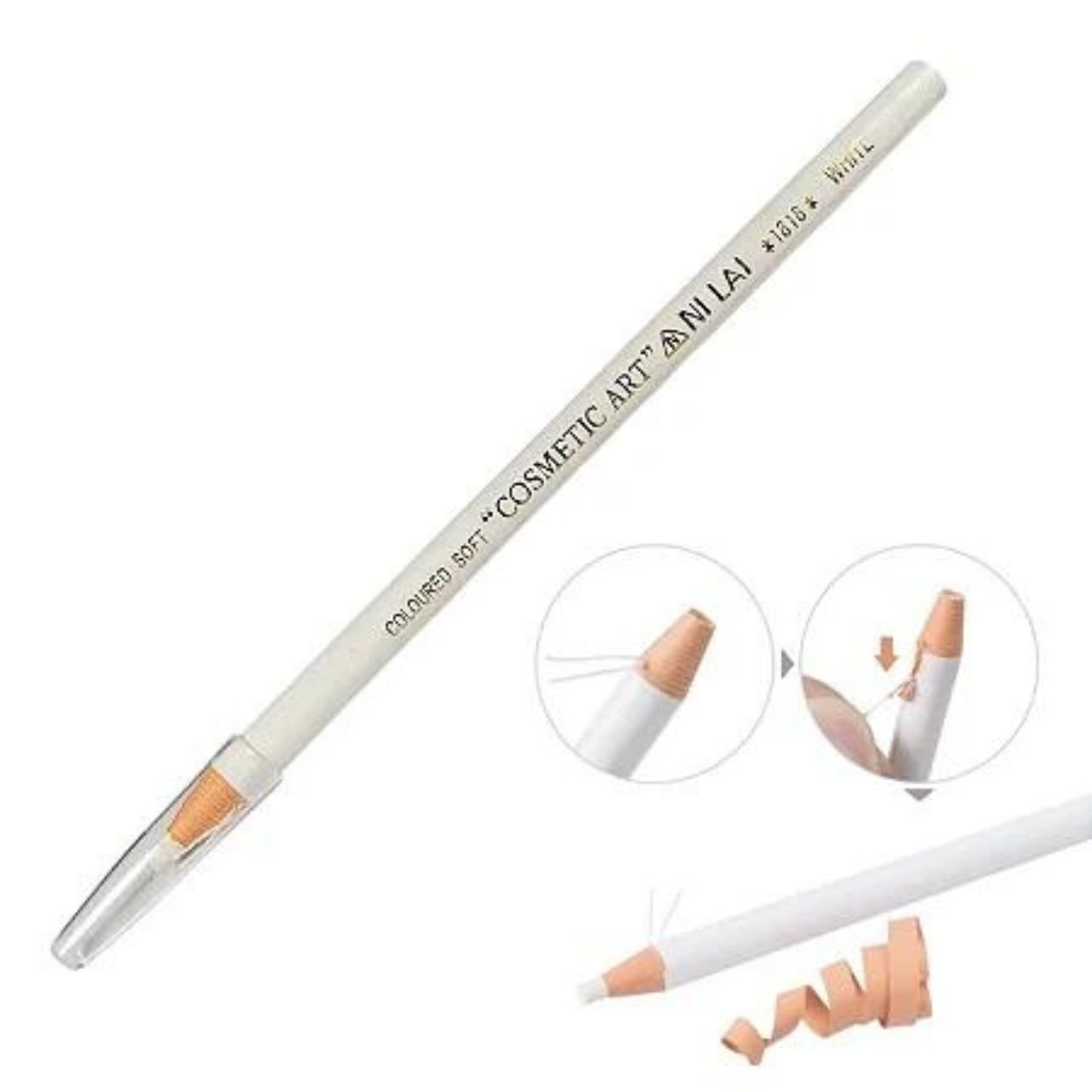 Lapis Dermatografico Branco Cosmetic Art Nails Club