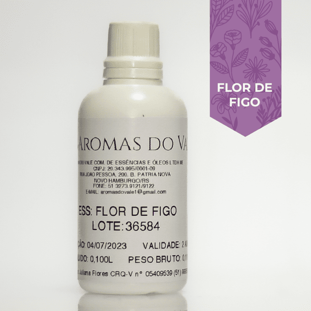 Essência Flor de Figo | Aromas do Vale