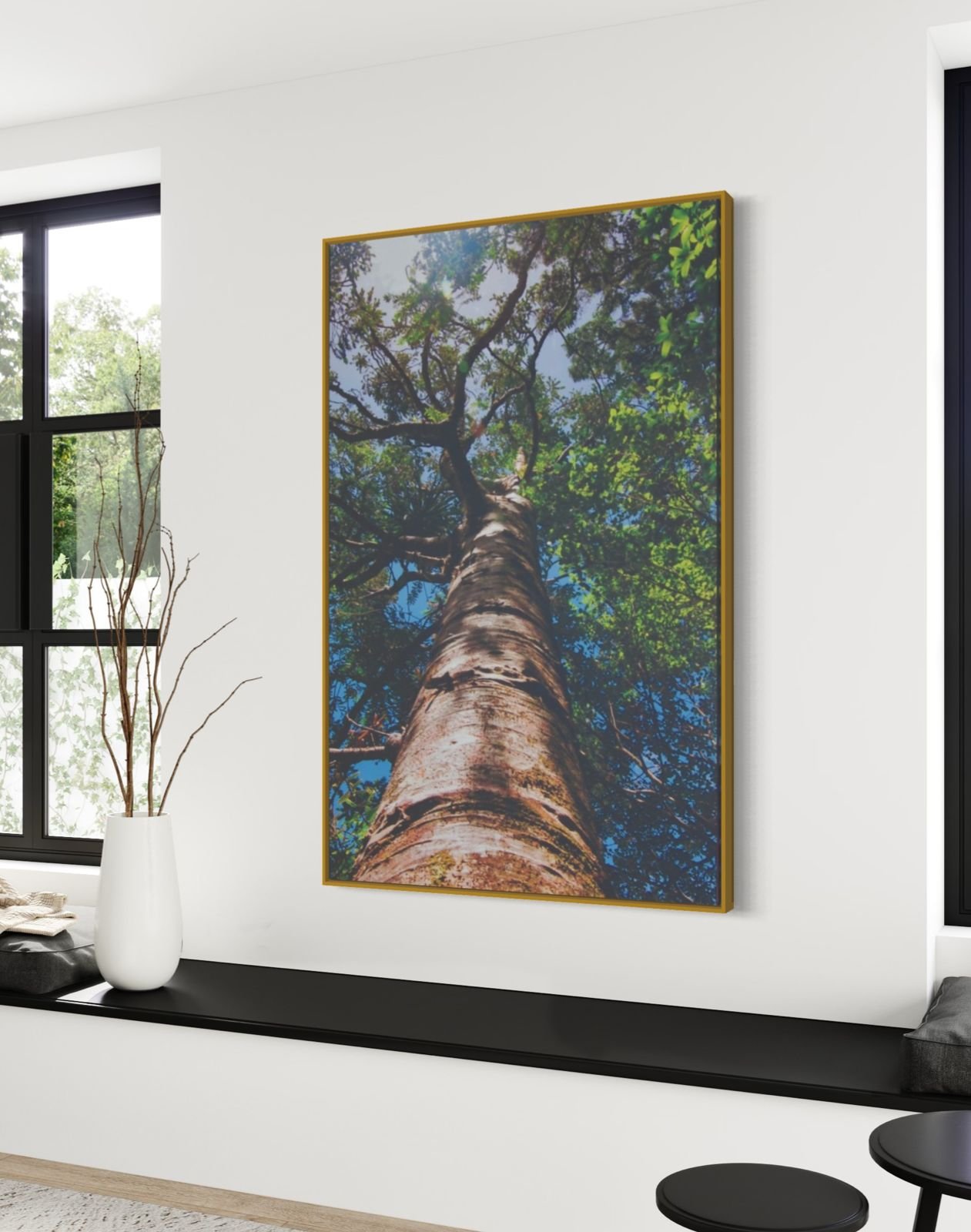 Quadro Decorativo - Tree Land Scap | Van Gogh Quadros
