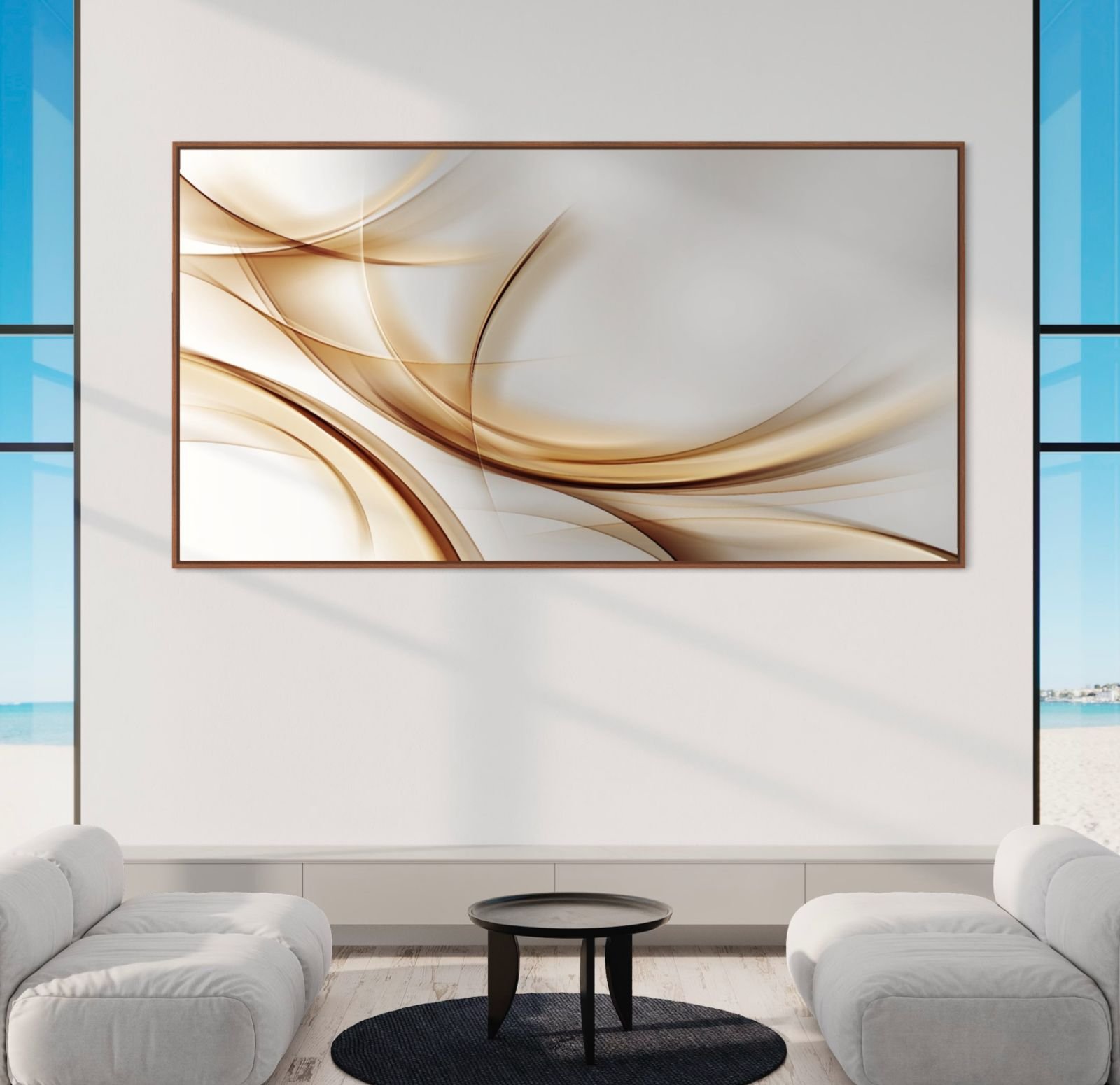 Quadro Decorativo - Linhas Elegantes | Van Gogh Quadros