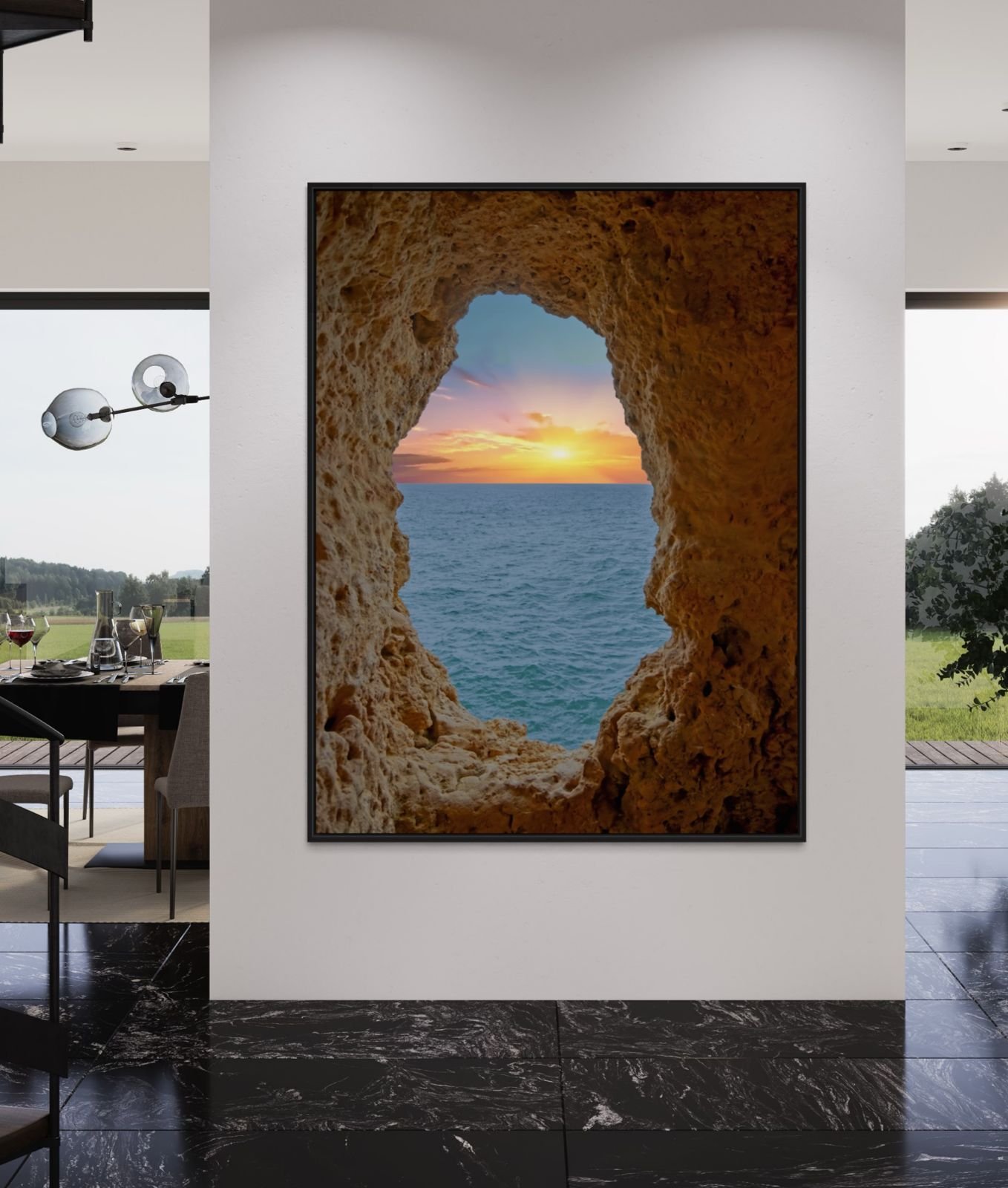 Quadro Decorativo - Rochas Naturais | Van Gogh Quadros