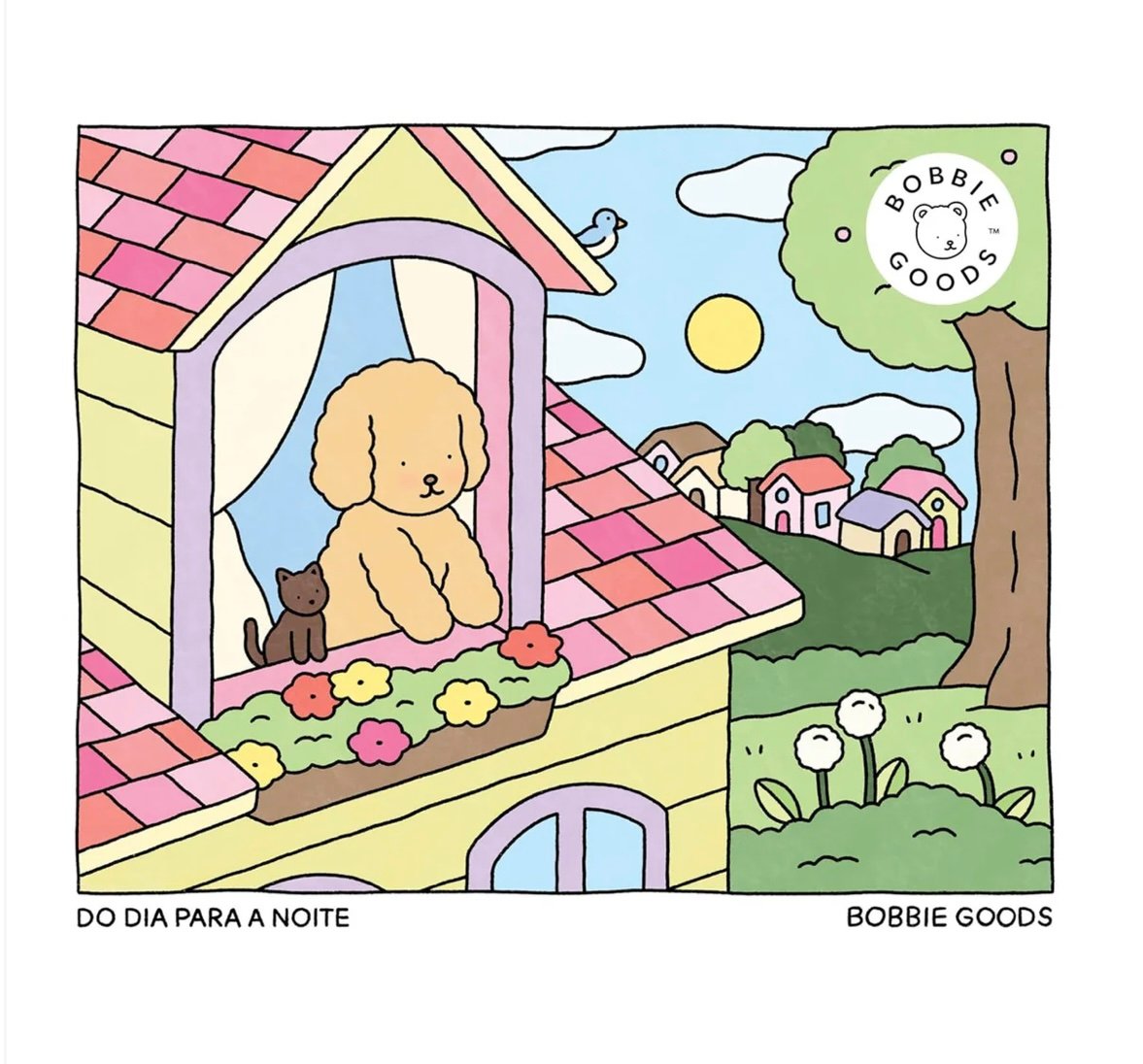 Livro de Colorir BOBBIE GOODS - Do dia para a noite | Coisas Da Lua