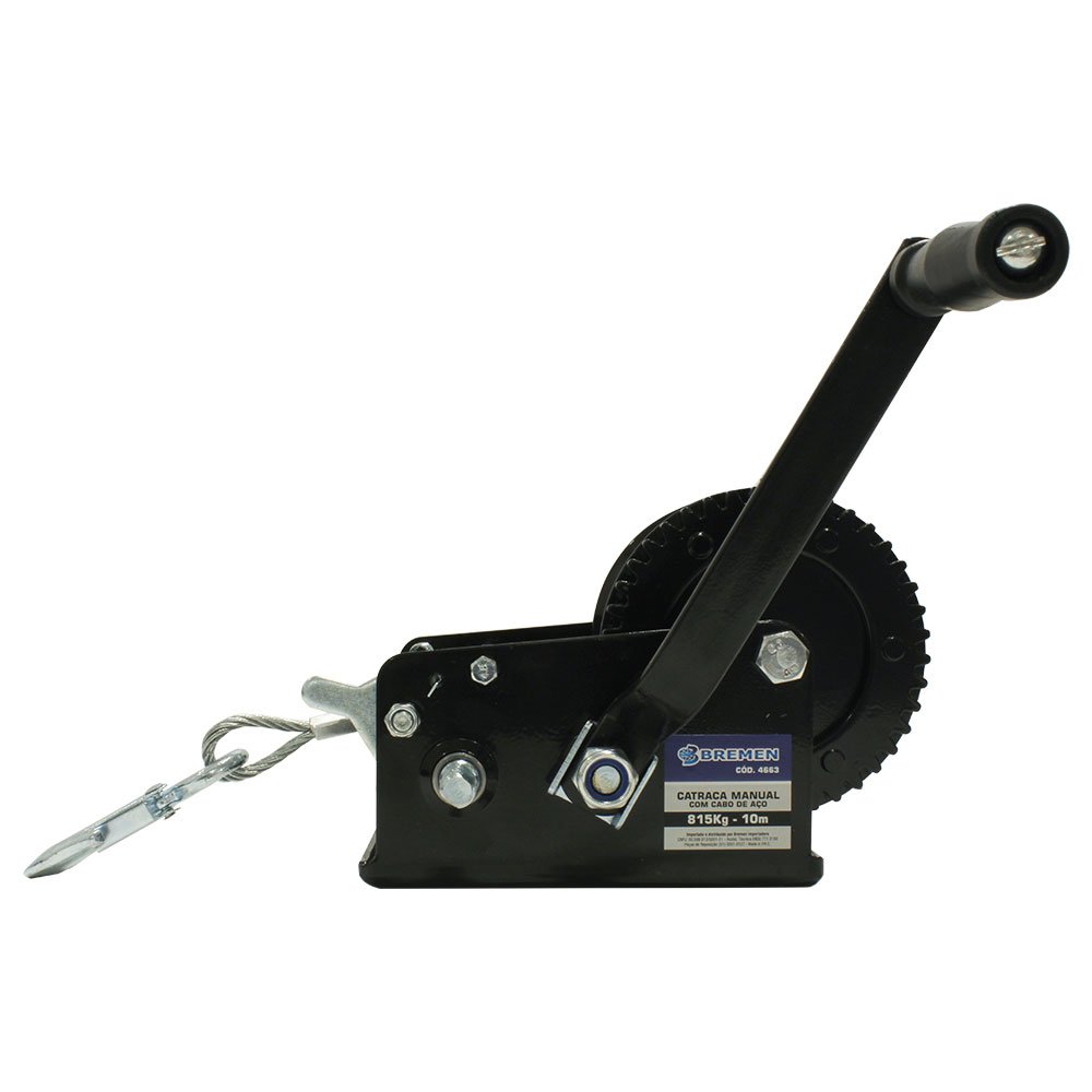 Catraca Manual com Cabo de Aço 851kg | Createk Store