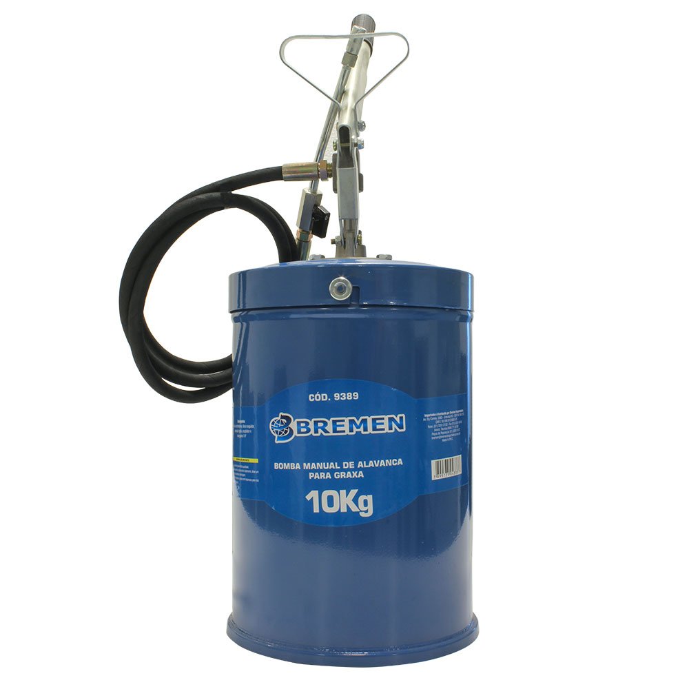 BOMBA MANUAL DE ALAVANCA PARA GRAXA 10 KG | Createk Store
