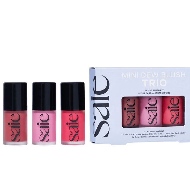 Kit Mini Dew Blush Trio - Saie | Best Shop