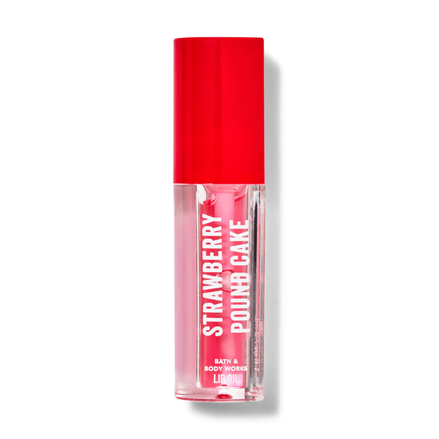 Lip Oil Strawberry Pound Cake - Bath & Body Works | Best Shop