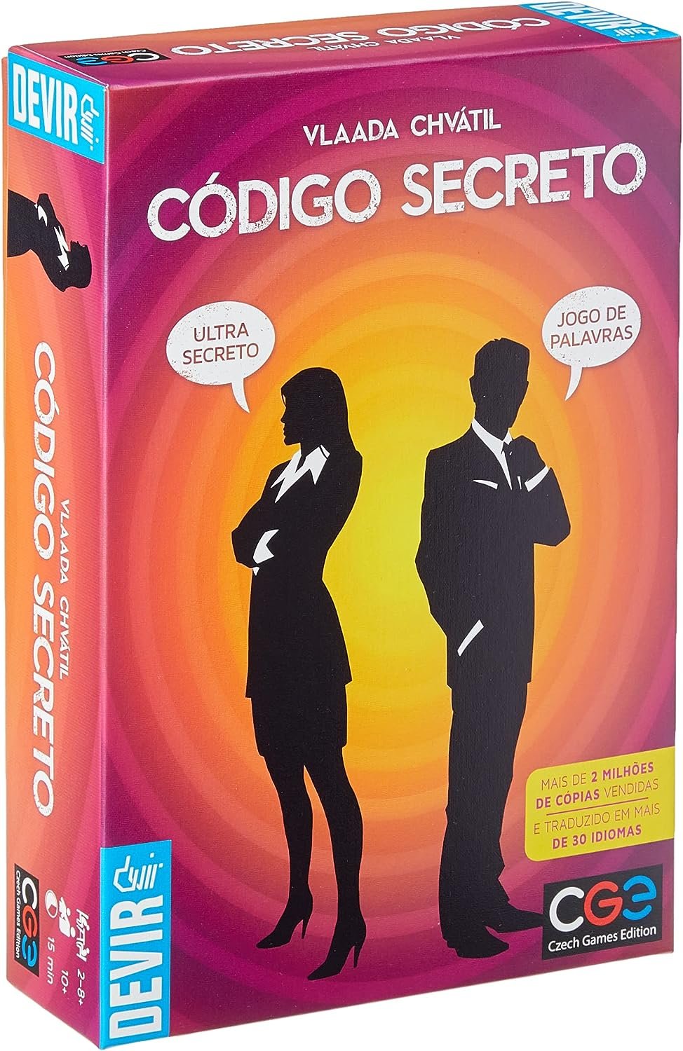Código Secreto - Jogo de Tabuleiro Devir | Elfos & Cia