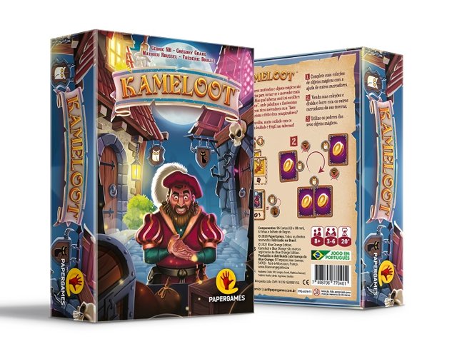Kameloot - Jogo de Cartas PaperGames | Elfos & Cia