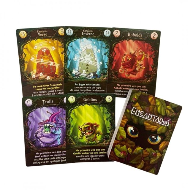 Encantados 3ª edição Jogo De Cartas Ace Studios | Elfos & Cia
