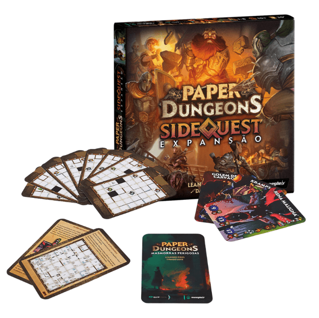 Paper Dungeons kit completo | Elfos & Cia