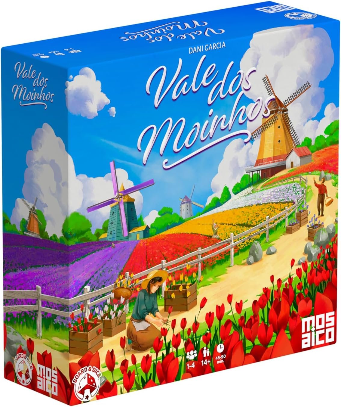 Vale dos Moinhos - Jogo de Tabuleiro Mosaico | Elfos & Cia