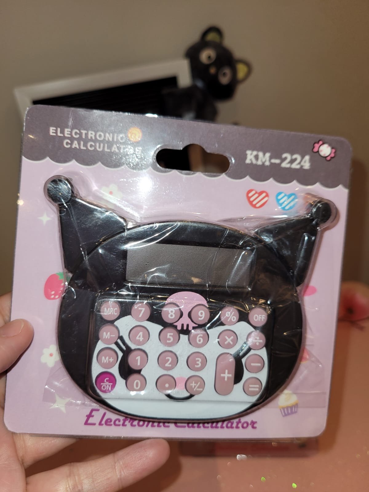 Calculadora Face Kuromi Sanrio | Sakura Station