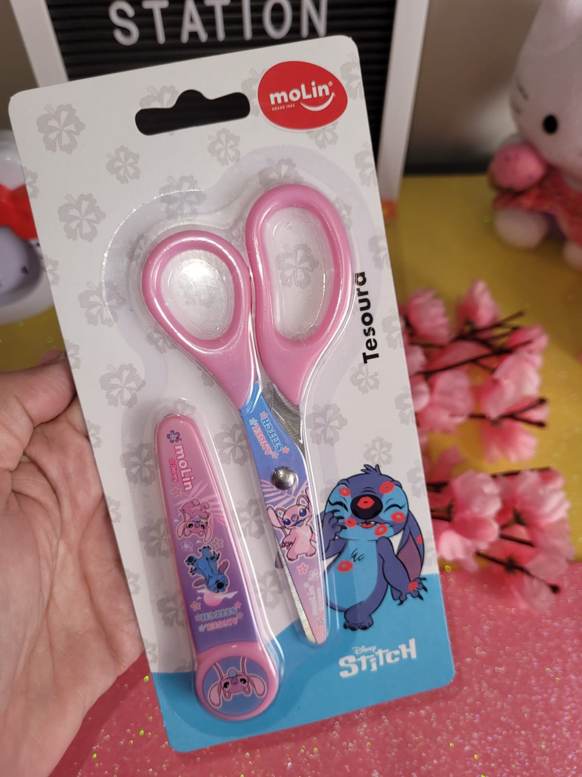 Tesoura Luxo Stitch Molin | Sakura Station