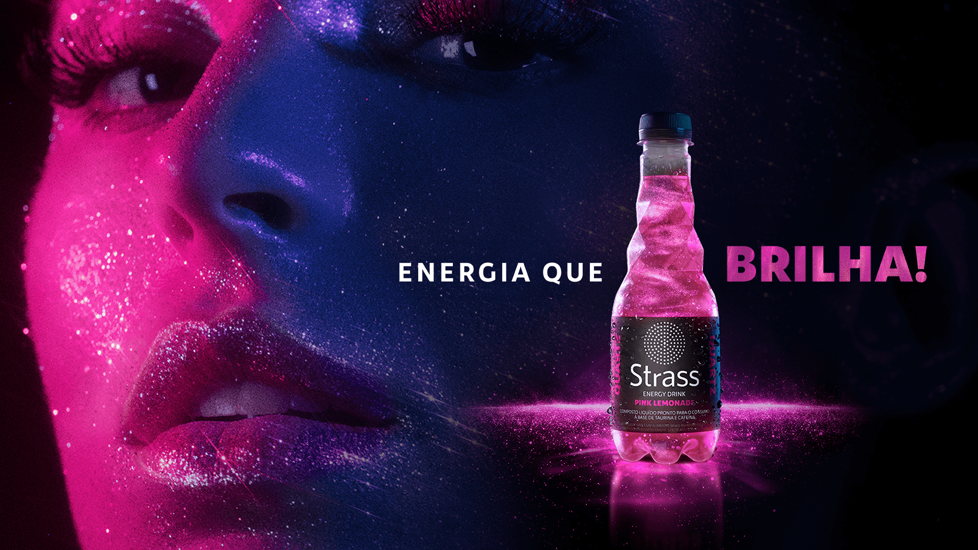 Strass Energy Drink | O famoso energético com Glitter