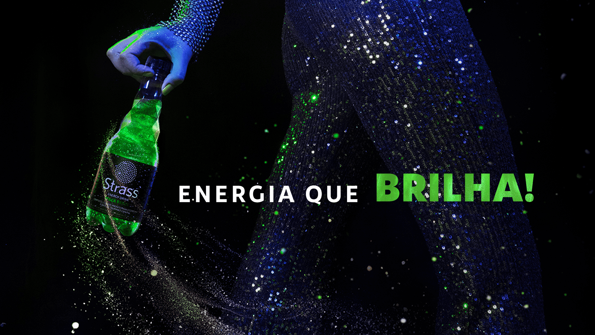Strass Energy Drink | O famoso energético com Glitter