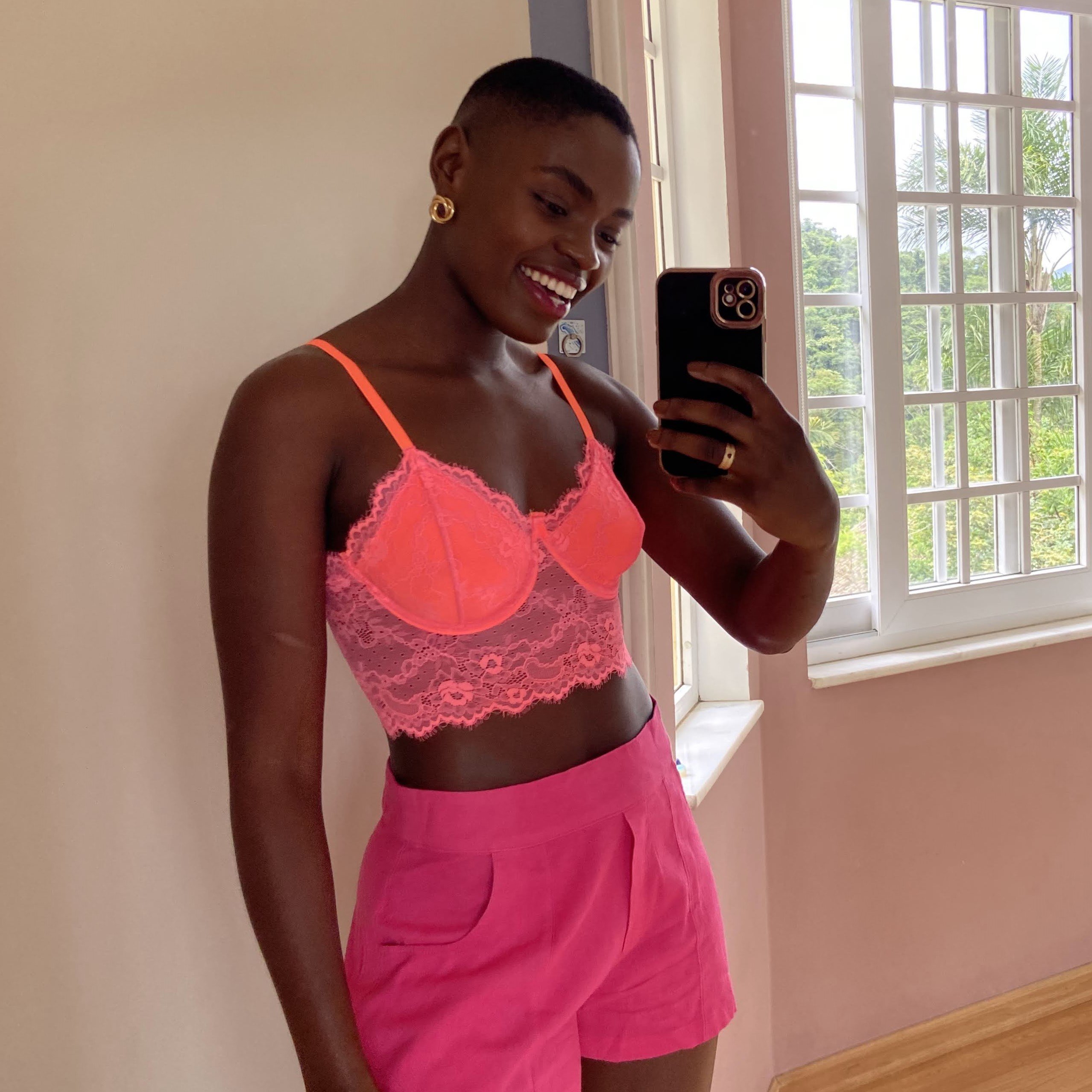 Top Ayla Neon P e M | Dilua Lingerie