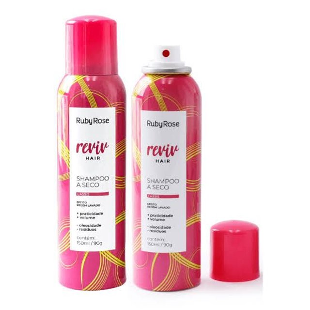 Shampoo a Seco - Ruby Rose - 150ml | Frasi Cosméticos