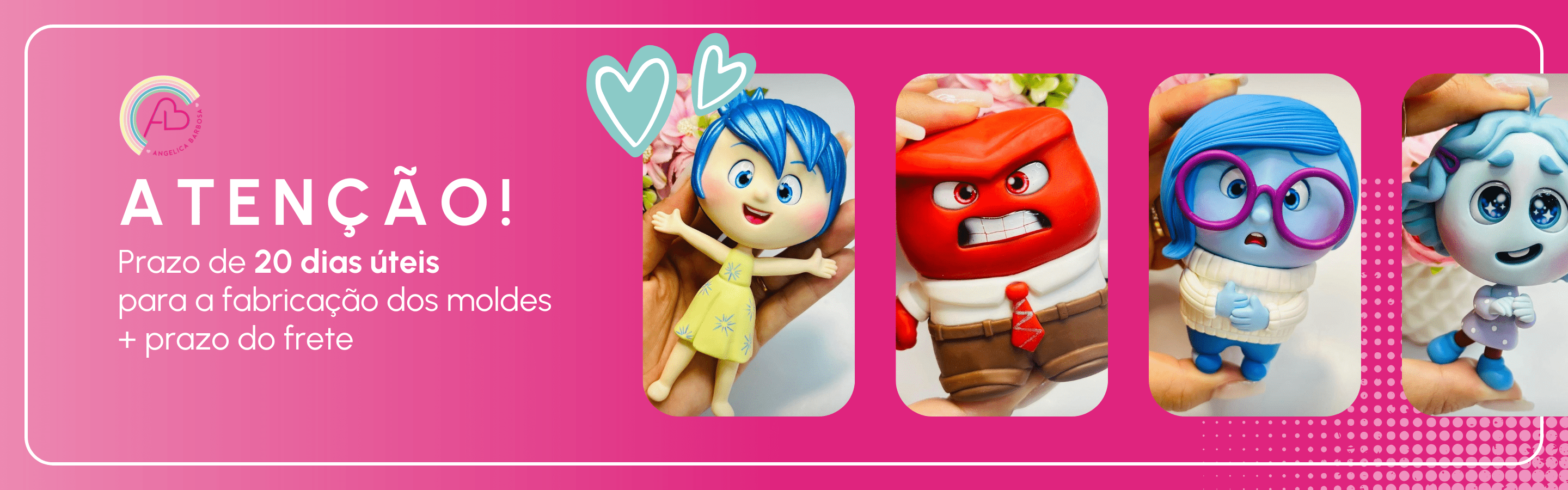 TOPOS | Moldes de Silicone Angélica Barbosa