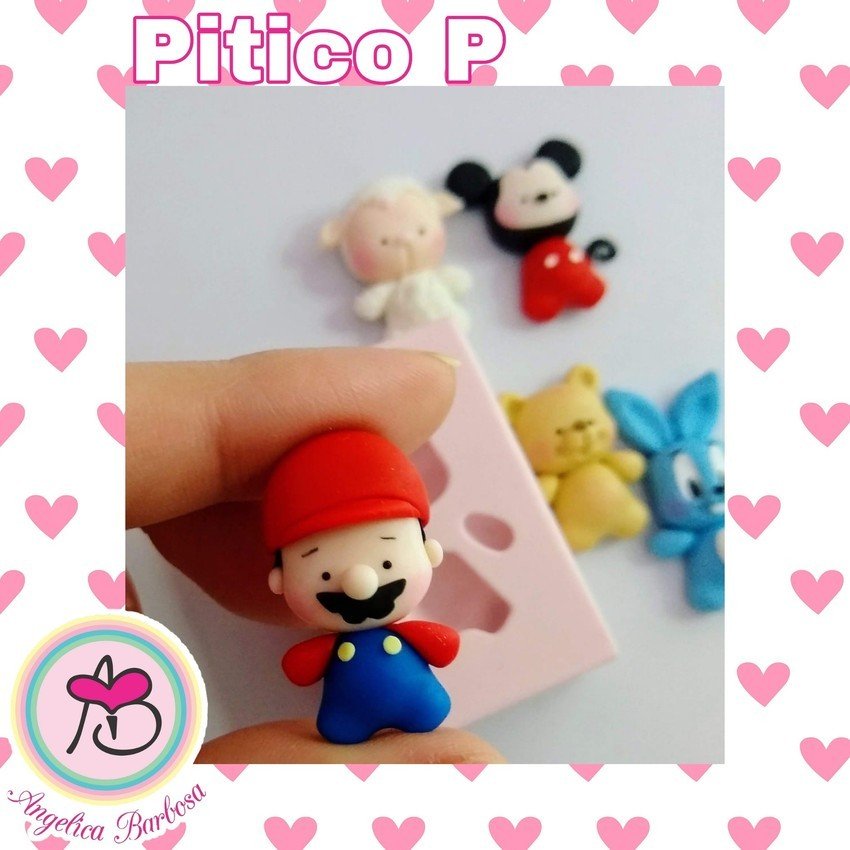 PITICO P | Moldes de Silicone Angélica Barbosa