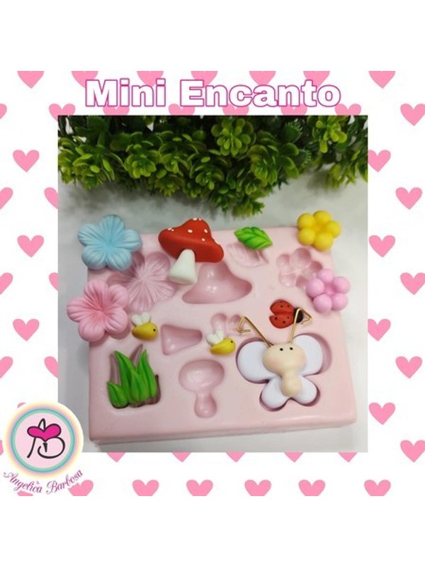 MINI ENCANTO | Moldes de Silicone Angélica Barbosa