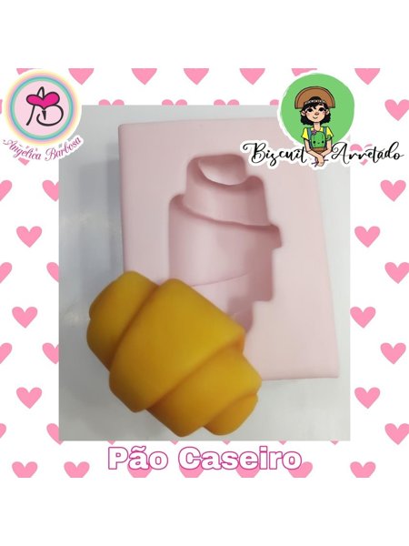 PÃO CASEIRO | Moldes de Silicone Angélica Barbosa