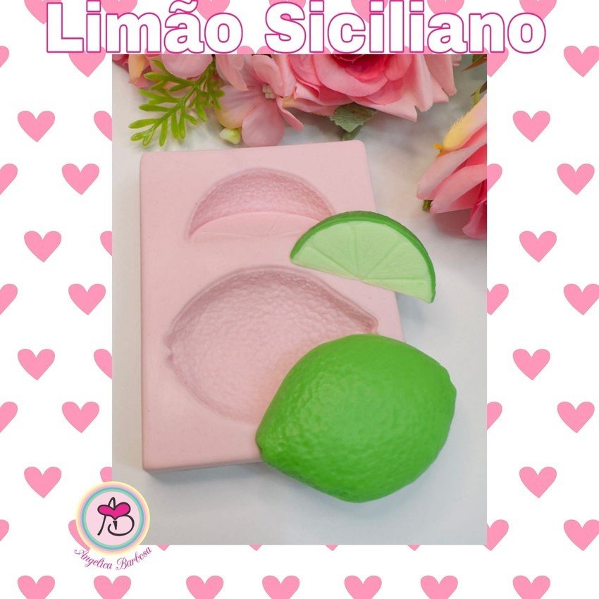 LIMÃO SICILIANO | Moldes de Silicone Angélica Barbosa