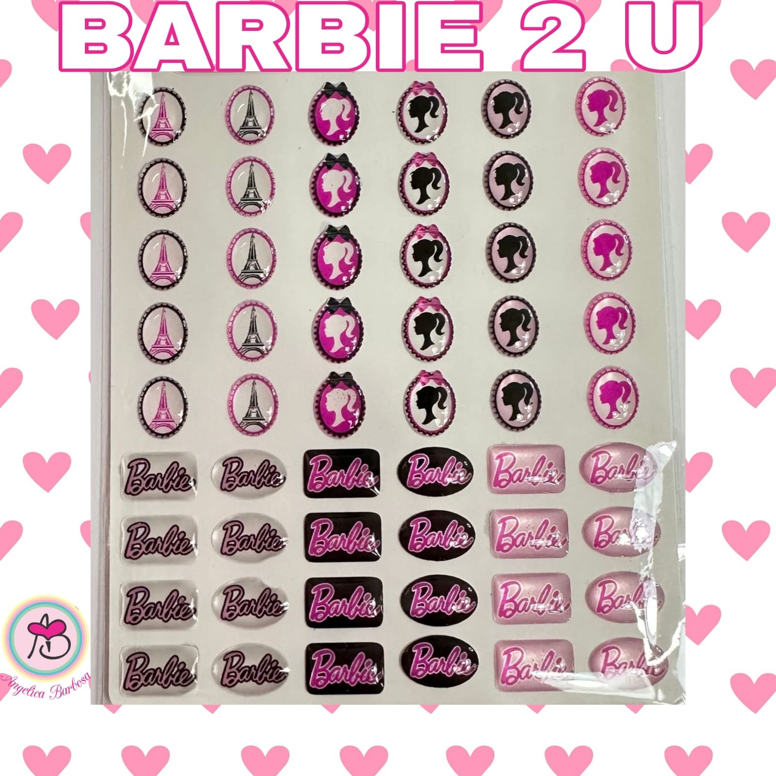 RESINADO BARBIE II U | Moldes de Silicone Angélica Barbosa